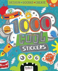 1000 Cool Stickers – Activity Books For Kids – Booky Wooky