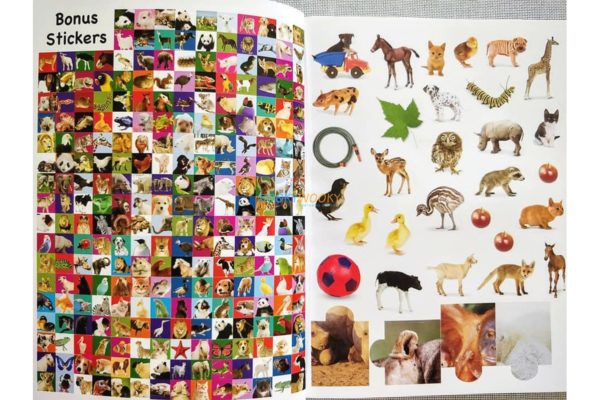 1001 Stickers Amazing Animals – – Booky Wooky