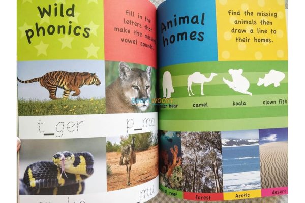 1001 Stickers Amazing Animals – – Booky Wooky