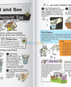 101 Cool Science Experiments – Educational books For Kids – Booky Wooky
