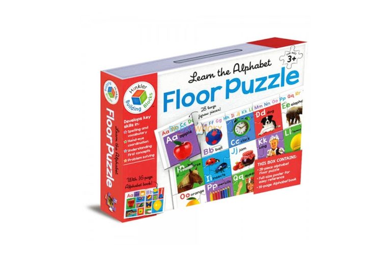 Building Blocks Learn the Alphabet Floor Puzzle – – Booky Wooky