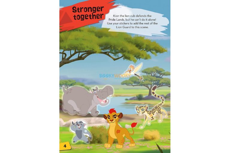 Disney The Lion Guard 1000 Stickers – – Booky Wooky