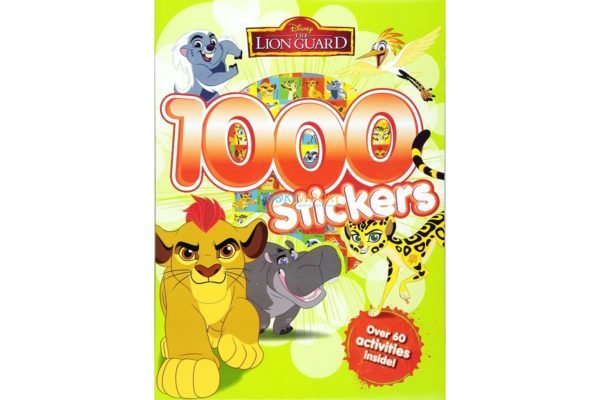 Disney The Lion Guard 1000 Stickers – – Booky Wooky