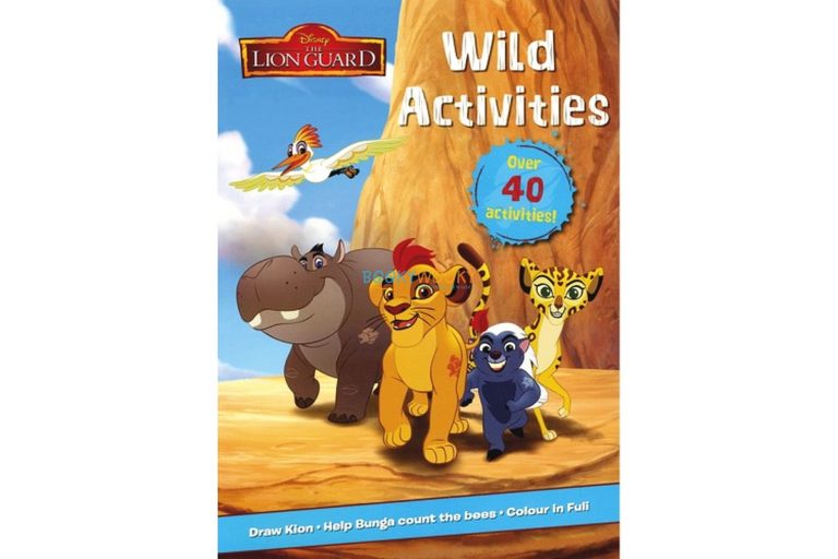 Disney The Lion Guard Wild Activities – – Booky Wooky
