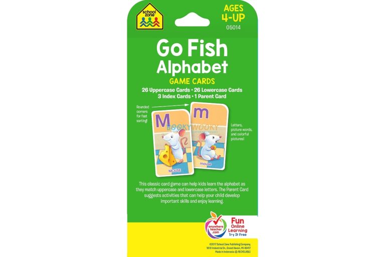 Go Fish Alphabet Game Cards – – Booky Wooky