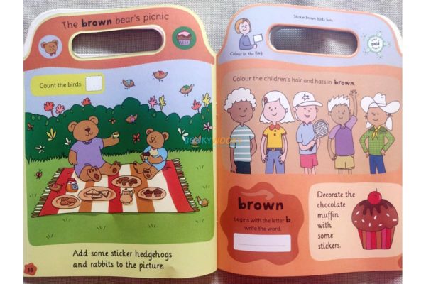 Look and Learn Fun Colours – – Booky Wooky