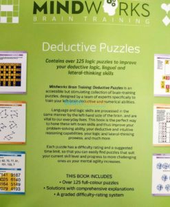 Mindworks Brain Training Deductive Puzzles – Activity Books For Kids ...