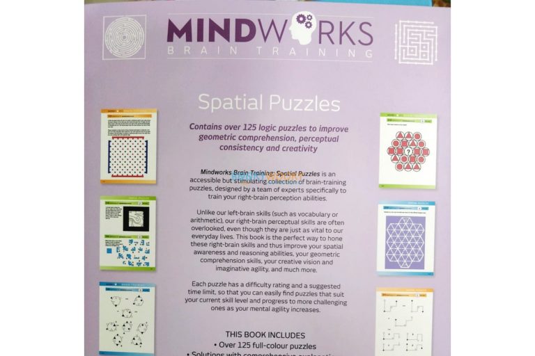 Mindworks Brain Training Spatial Puzzles – – Booky Wooky