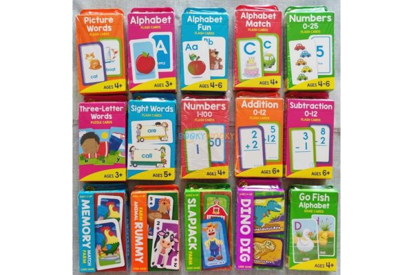 Three Letter Words Flash Cards – – Booky Wooky