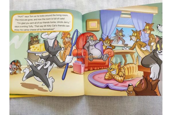 Tom and Jerry Early Readers The Cheese Making Mouse – – Booky Wooky