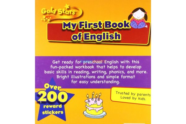 Gold Stars My First Book of English – – Booky Wooky