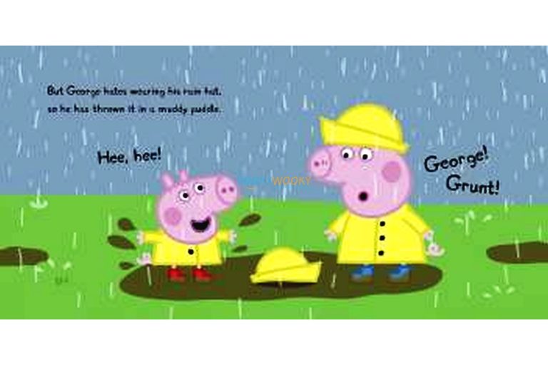 Peppa Pig George Catches a cold – – Booky Wooky