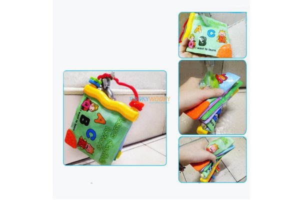 Rattle Book – Learn English Letters – – Booky Wooky