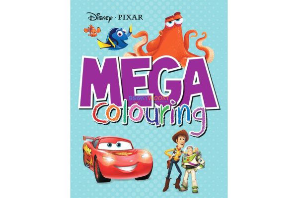 Mega Colouring Disney Pixar – – Booky Wooky