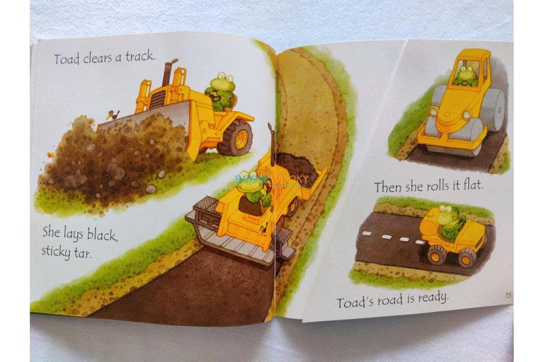 Toad Makes A Road- Usborne Phonics Readers – – Booky Wooky