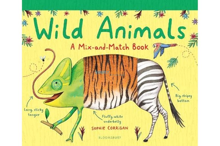Wild Animals – A Mix and Match Book – – Booky Wooky