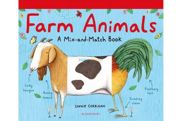 Farm Animals – A Mix and Match Book – – Booky Wooky