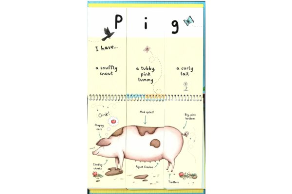 Farm Animals – A Mix and Match Book – – Booky Wooky