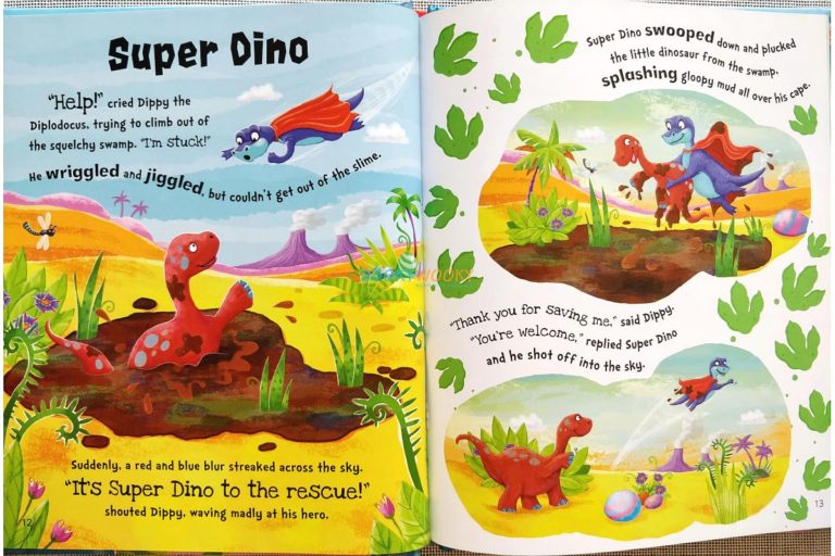 Dinosaur Stories 5 Minute Tales – – Booky Wooky