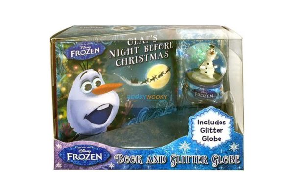 Disney Frozen Olafs Night Before Christmas (with Glitter Globe ...