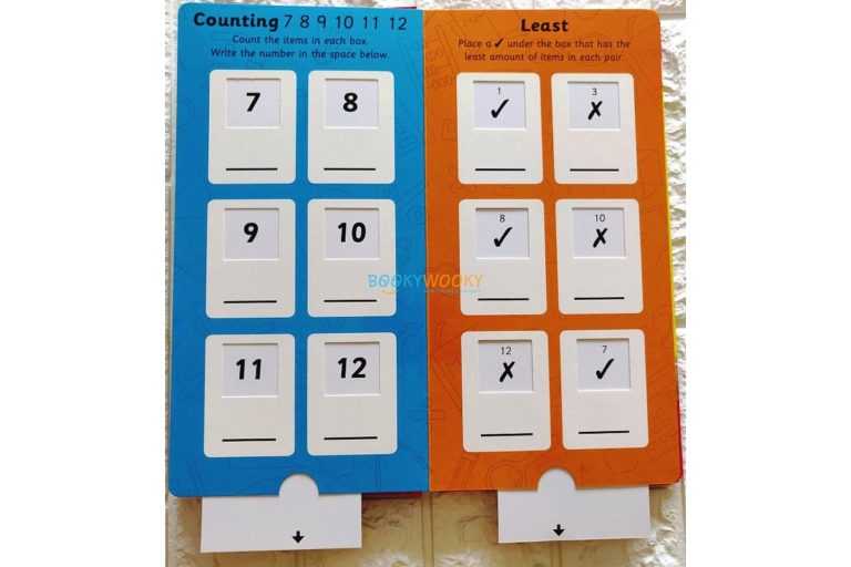 Math A Pull the Tab Book – – Booky Wooky