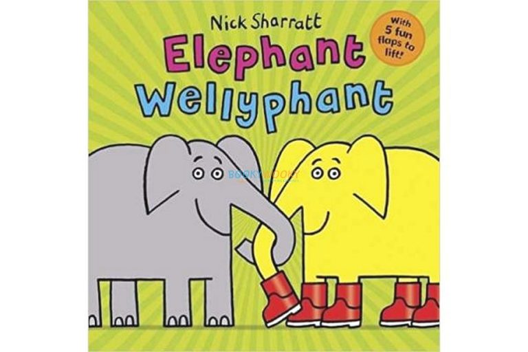 Elephant Wellyphant with flaps – – Booky Wooky