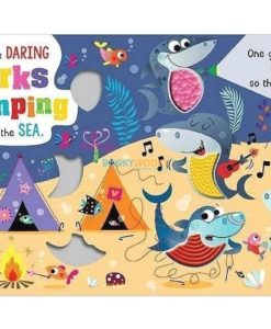 Never touch the Sharks – First Words Books For Kids – Booky Wooky