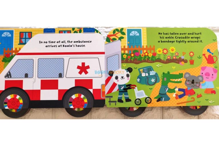 Baby’s Very First Ambulance Book with Wheels – – Booky Wooky