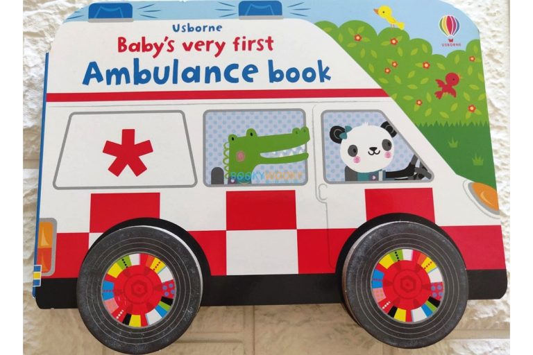 Baby’s Very First Ambulance Book with Wheels – – Booky Wooky