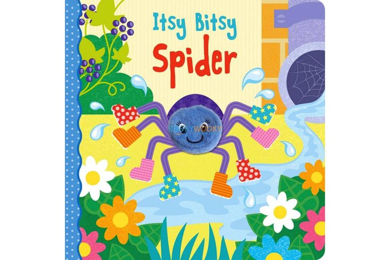 Incy Wincy Spider Finger Puppet – – Booky Wooky