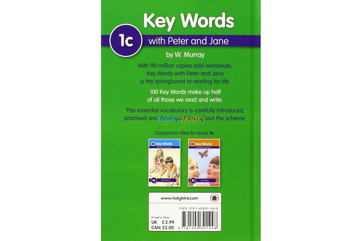 Key Words 1c : Read & Write – Educational books For Kids – Booky Wooky