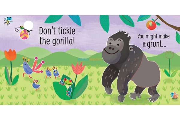 Don’t Tickle the Tiger! – Touch and Feel with Sound – – Booky Wooky