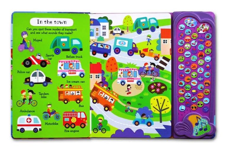 My First Look and Find Sound Book Transport – – Booky Wooky