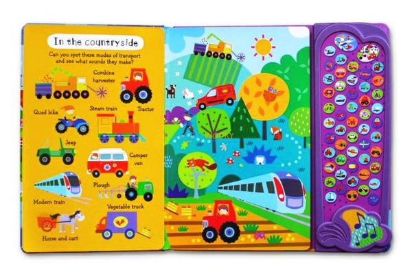 My First Look and Find Sound Book Transport – – Booky Wooky