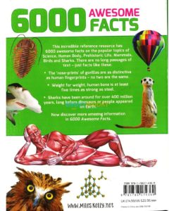 6000 Awesome Facts – General Knowledge Books For Kids – Booky Wooky