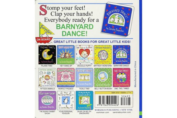 Barnyard Dance! By Sandra Boynton – – Booky Wooky