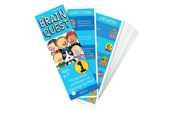 Brain Quest 1st Grade Q&A Cards Ages 6 – 7 years – – Booky Wooky