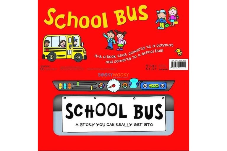Convertible School Bus Book Playmat Bus – – Booky Wooky