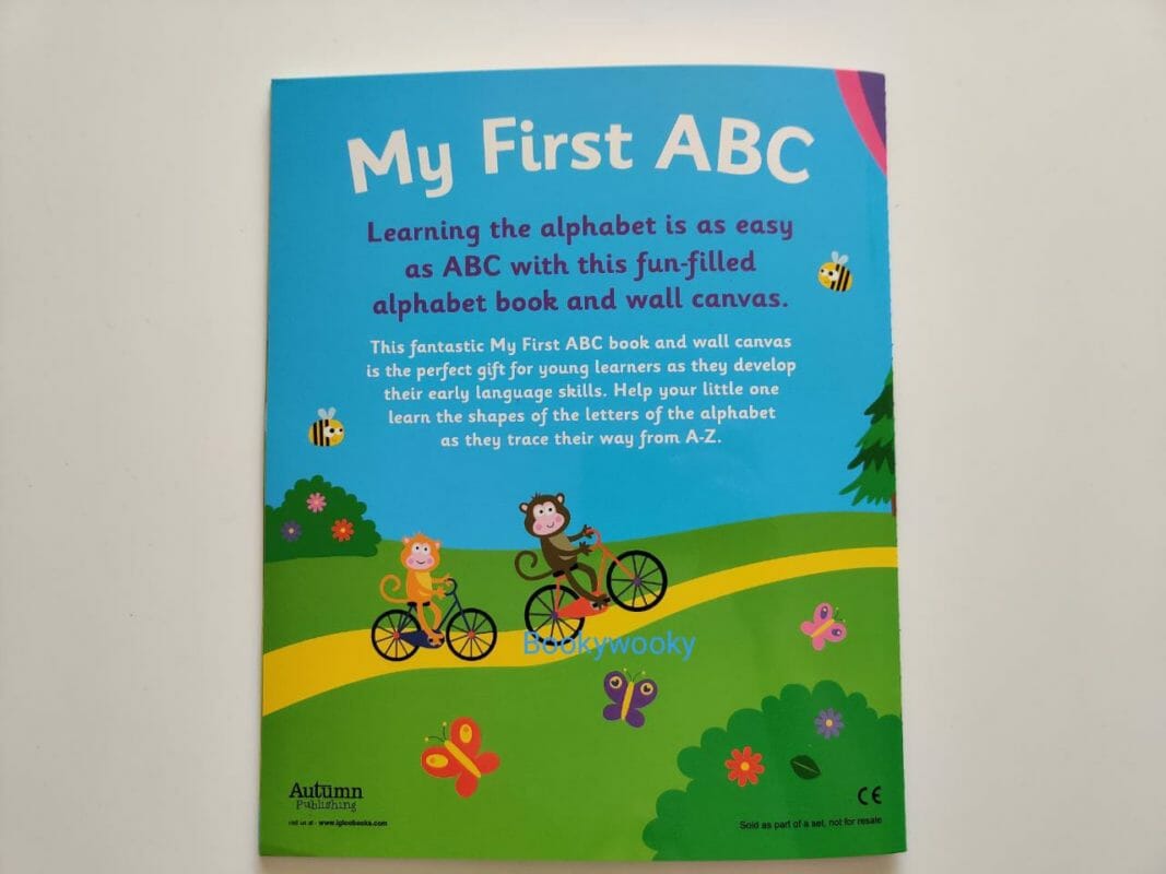 My First A B C Book & Canvas – – Booky Wooky
