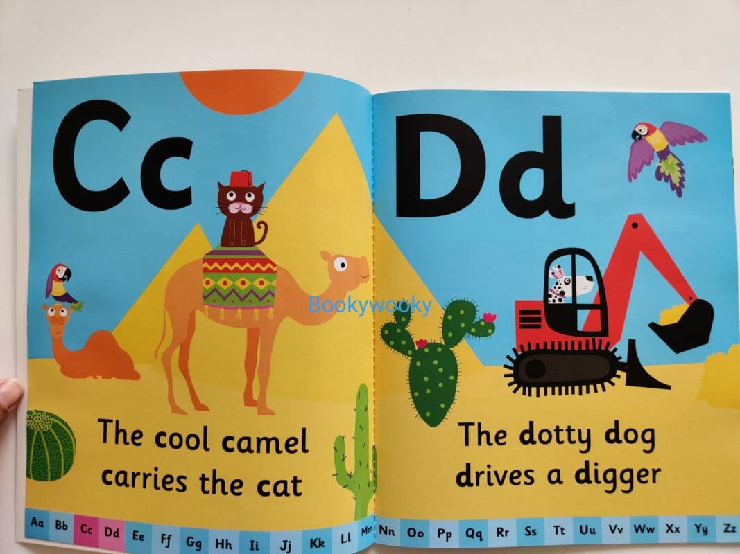 My First A B C Book & Canvas – – Booky Wooky