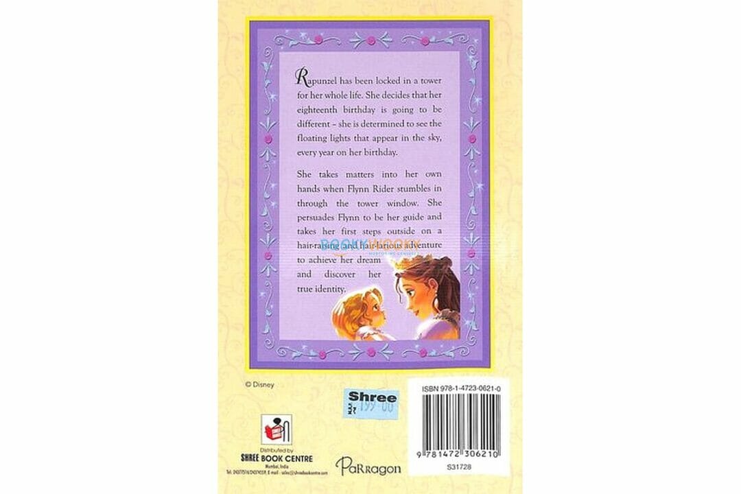 Disney Princess Rapunzel Tangled – – Booky Wooky