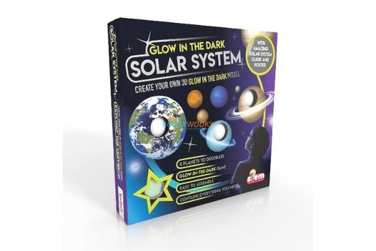 Glow in the Dark Solar System – – Booky Wooky