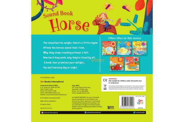 Sound Book Horse – – Booky Wooky