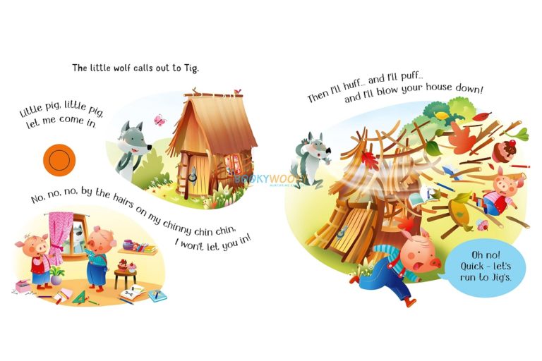 The Three Little Pigs Sound Book Usborne Listen and Read – – Booky Wooky