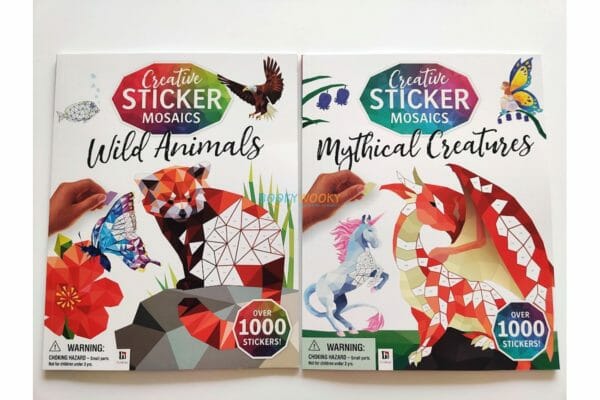 Creative Sticker Mosaics Wild Animals – – Booky Wooky