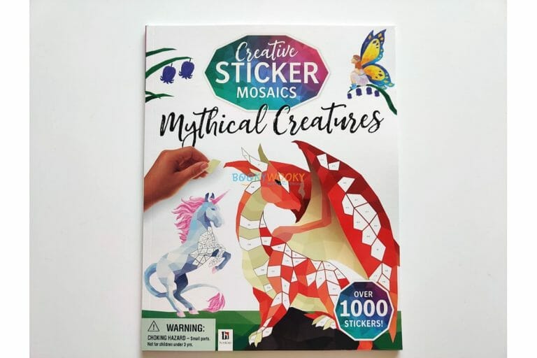 Creative Sticker Mosaics Mythical Creatures – – Booky Wooky