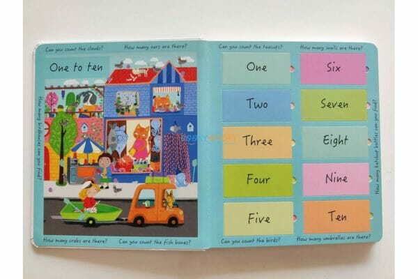Lift the flap Numbers – – Booky Wooky