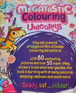 Megatastic Colouring Unicorns – – Booky Wooky