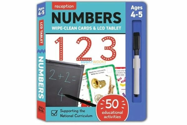 Numbers Wipe Clean Cards & LCD Tablet – – Booky Wooky