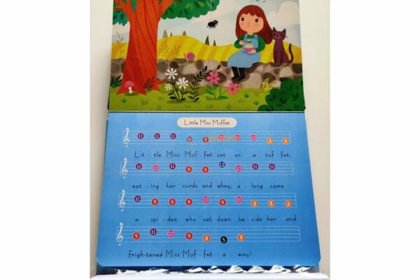 Row, Row, Row Your Boat and Other Nursery Rhymes Keyboard Musical book ...